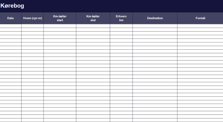 Downloade lønseddel skabelon Gratis PDF, Word