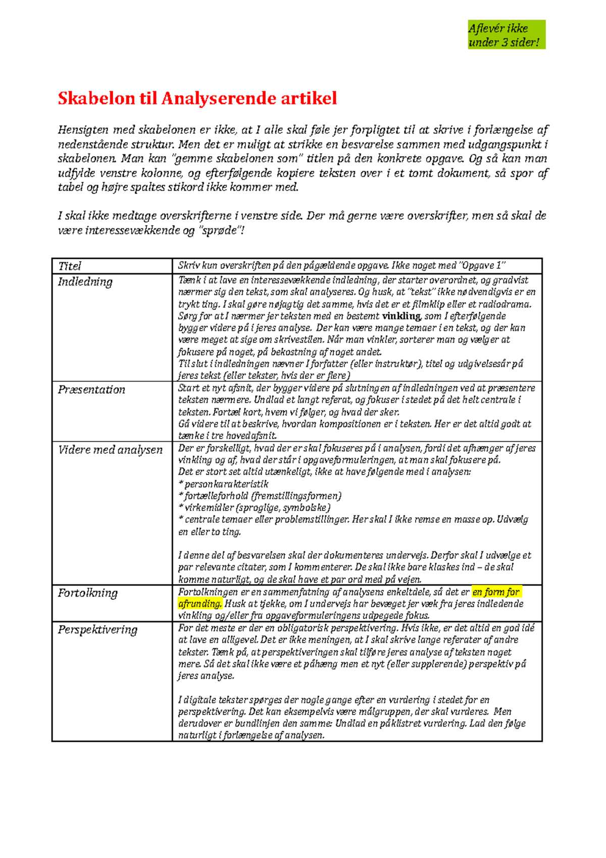 Download gratis synopsis-skabelon i PDF