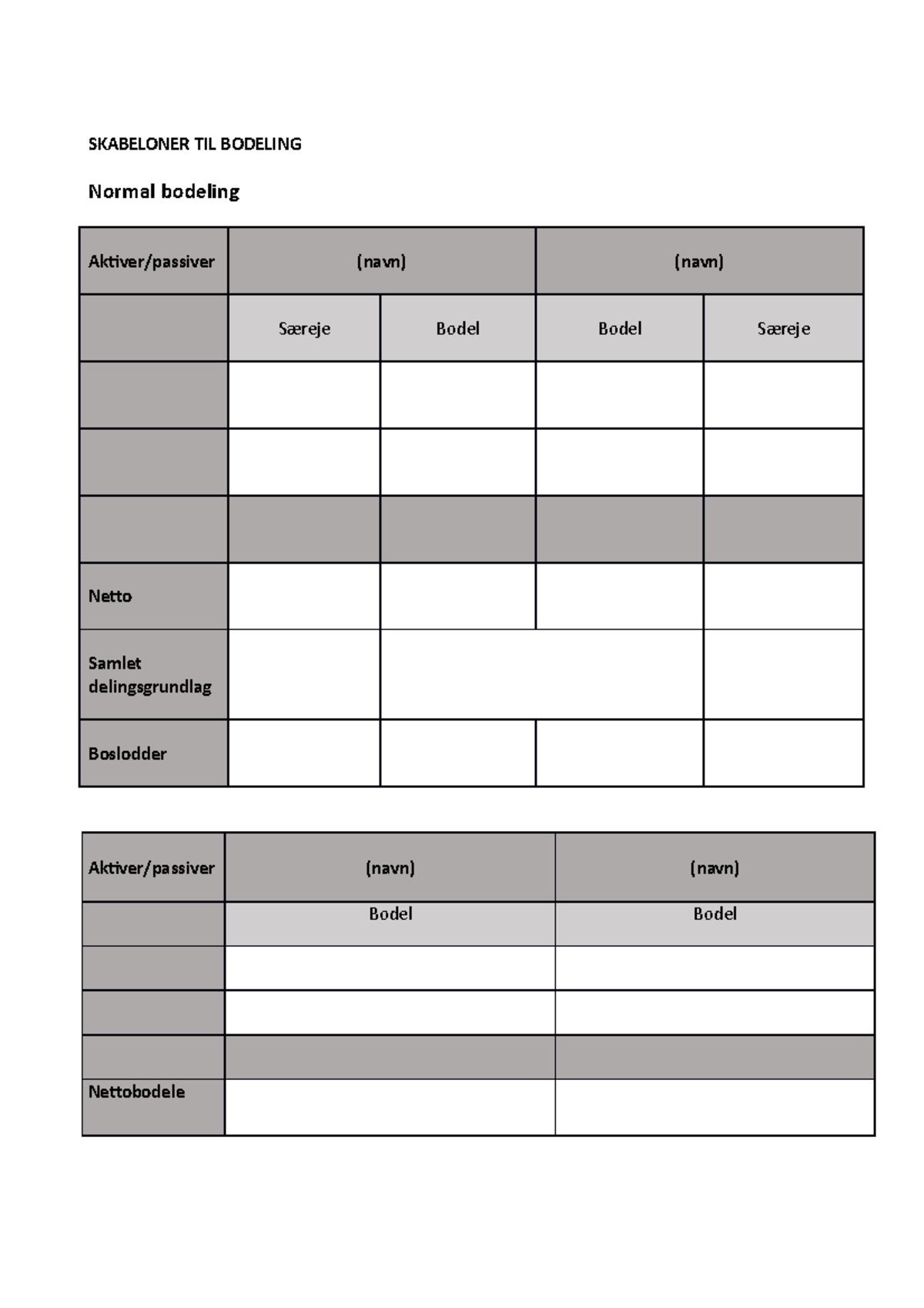 Download gratis farvecirkel-skabelon i PDF