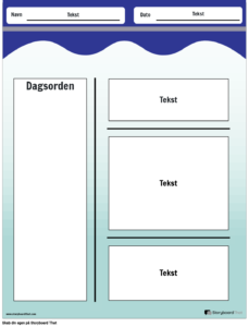 Download gratis madplan-skabelon i PDF