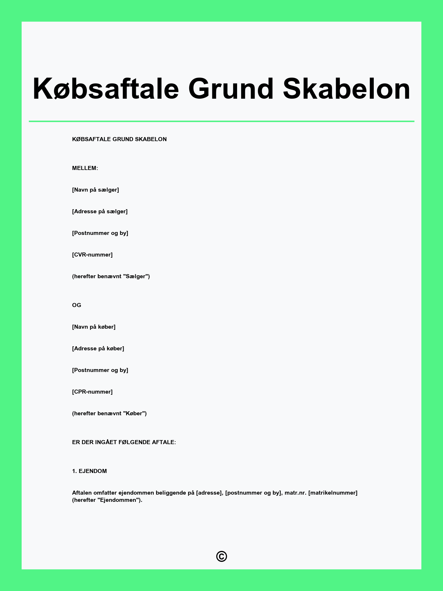 Download gratis samtykkeerklæring-skabelon i PDF