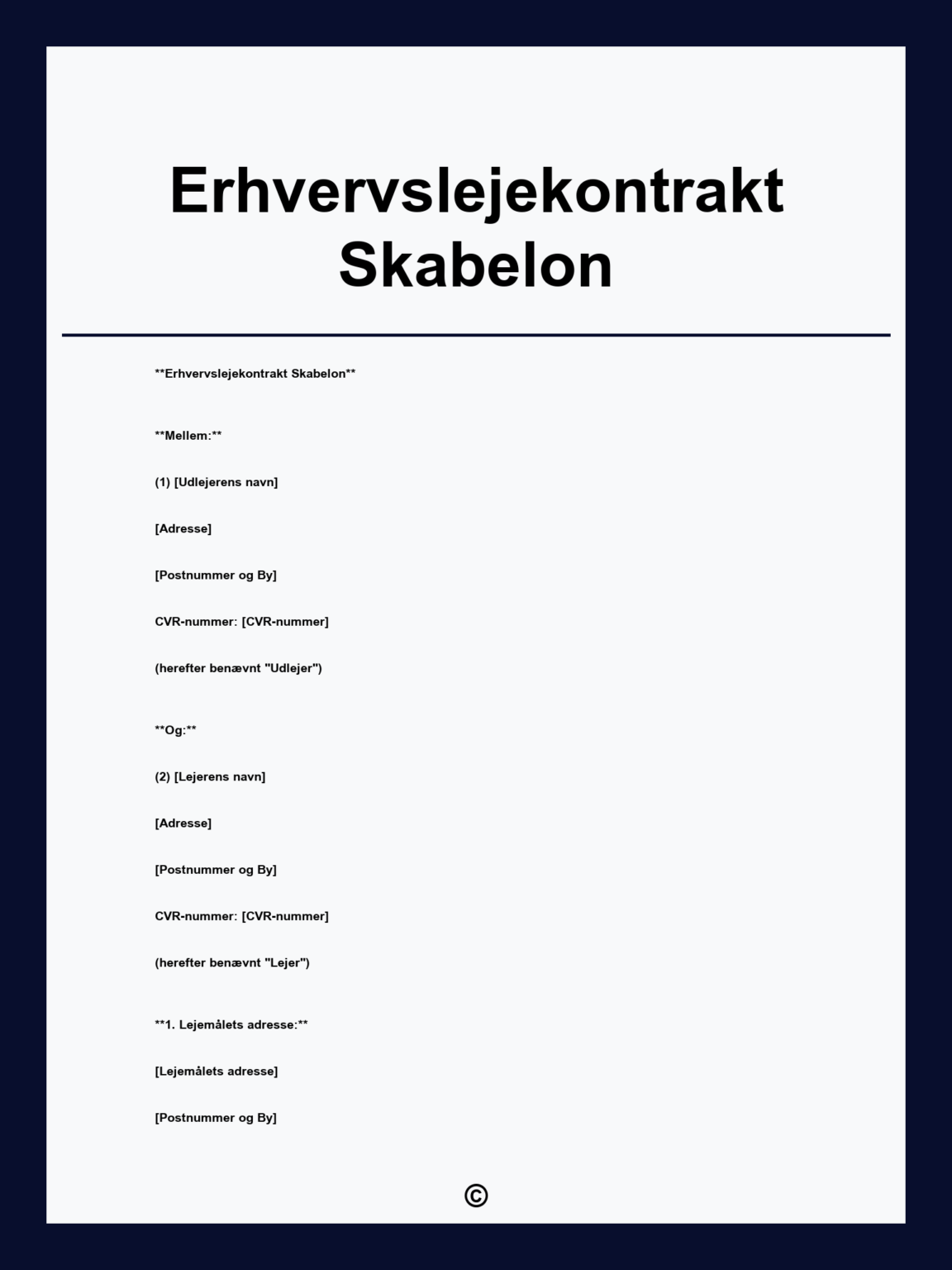 Download gratis fremtidsfuldmagt-skabelon i PDF
