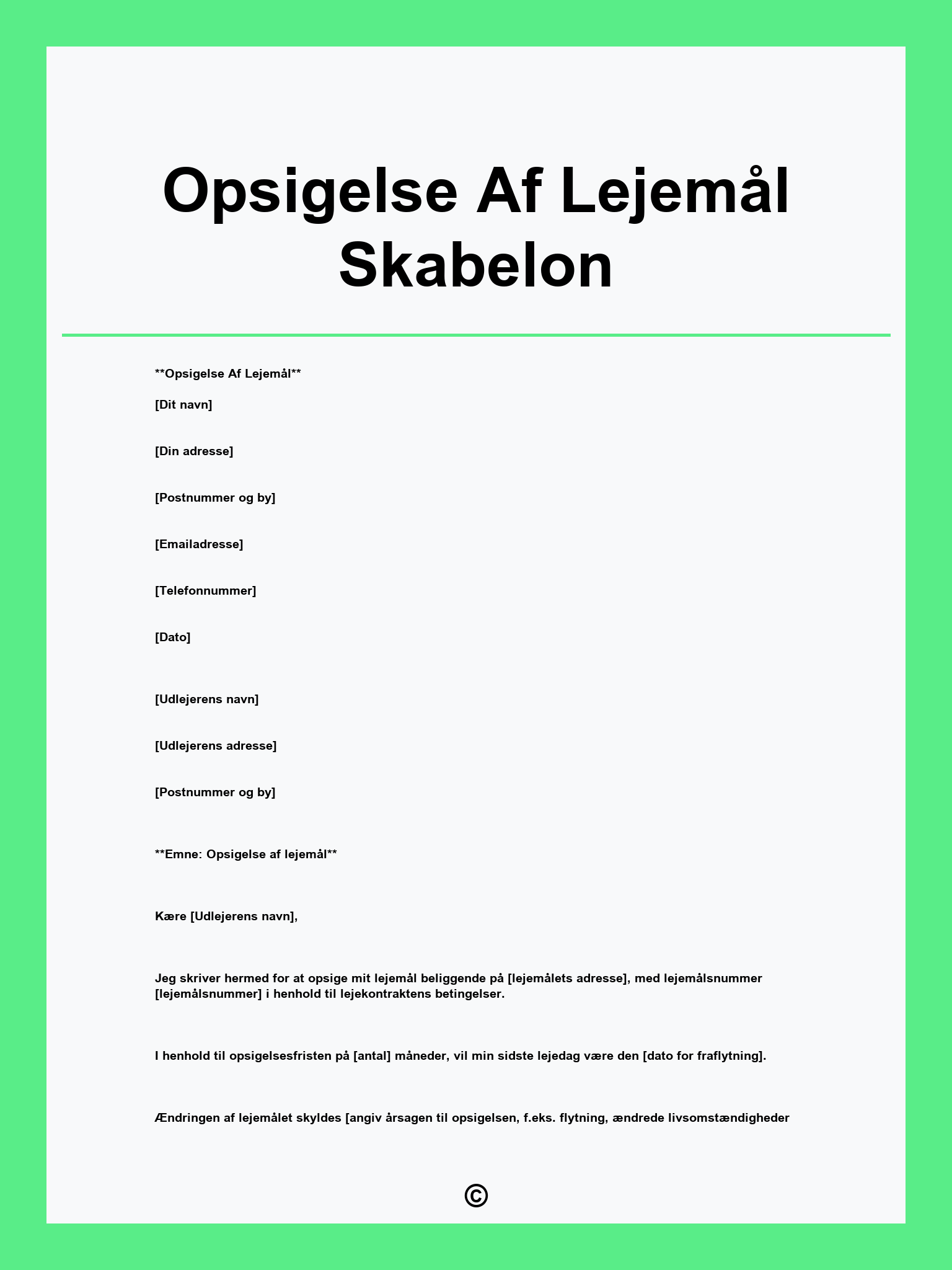 Download interview guide skabelon gratis i PDF og DOC til udskrivning