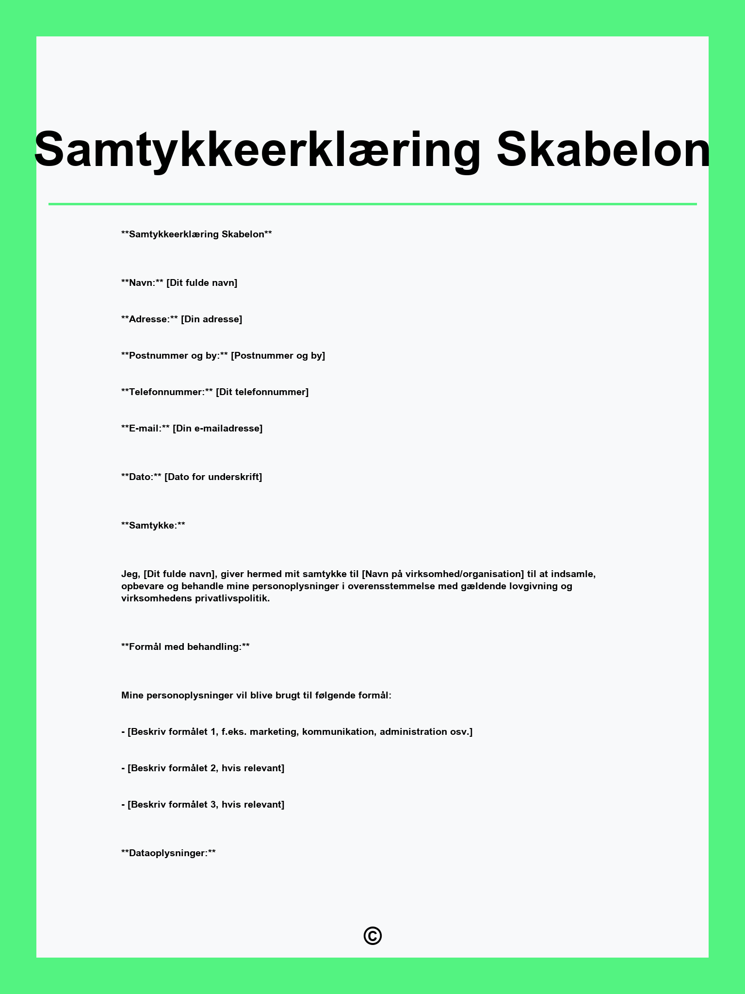 Download gratis opsigelse af lejemål skabelon i PDF