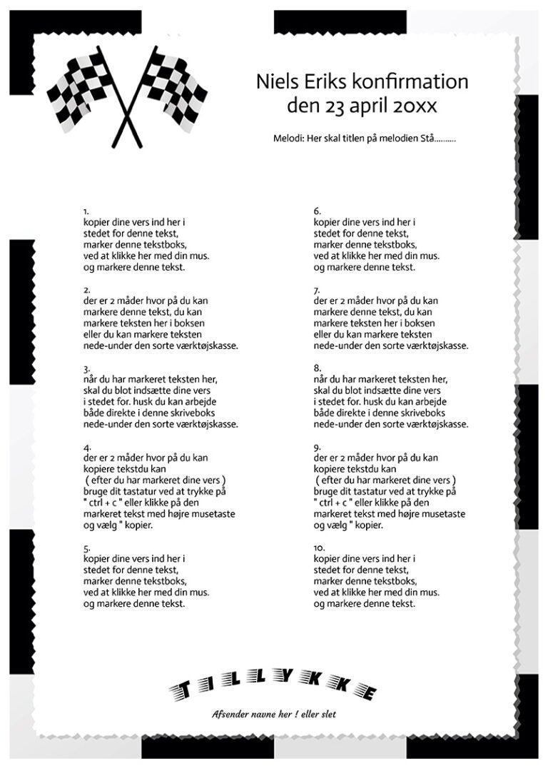 Download gratis skabelon til tip en 13 i PDF